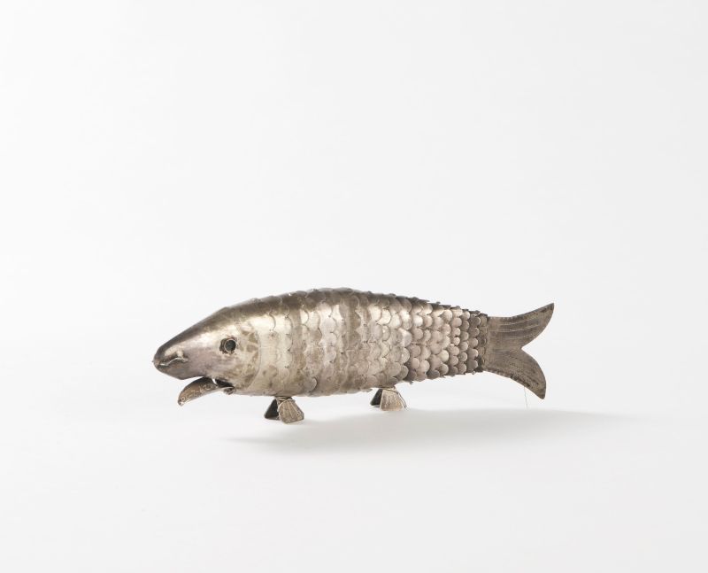Fish-shaped spicebox | The Israel Museum, Jerusalem