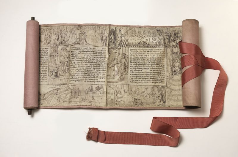 Esther scroll | The Israel Museum, Jerusalem