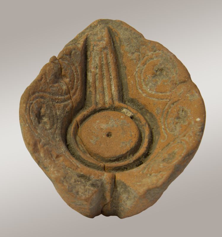Mold for the upper part of oil lamp | The Israel Museum, Jerusalem