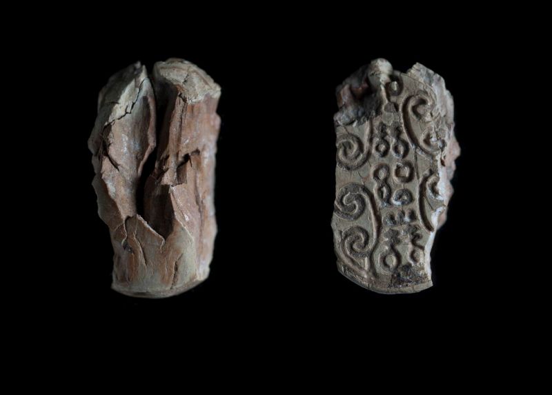 Canaanite scarab displaying the name of Ptah with "nefer" signs | The ...