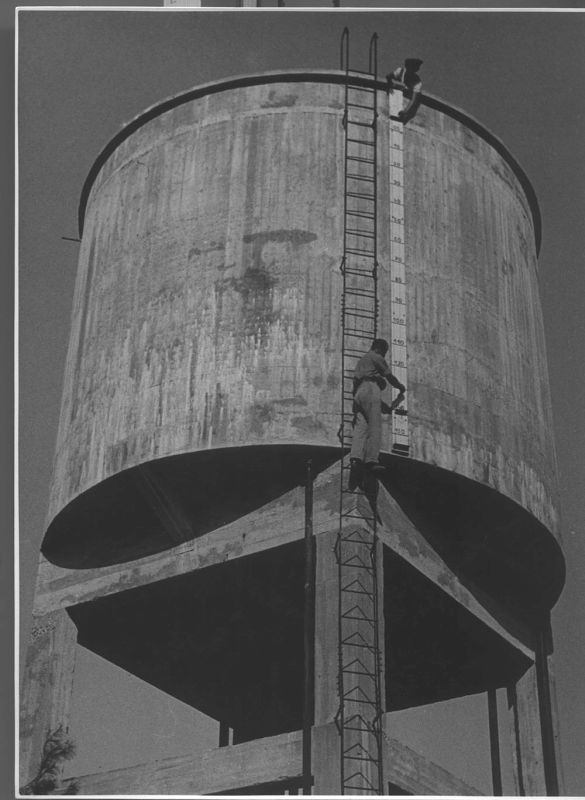 Water tower on a kibbutz | The Israel Museum, Jerusalem