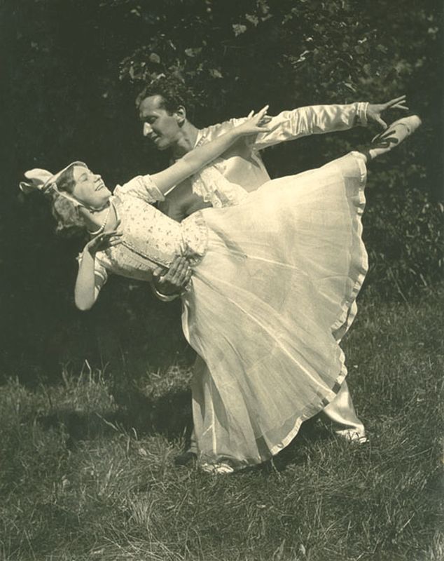 Bortoluzzi the dancer and Ballet Mistress Kullmann (Landestheater ...