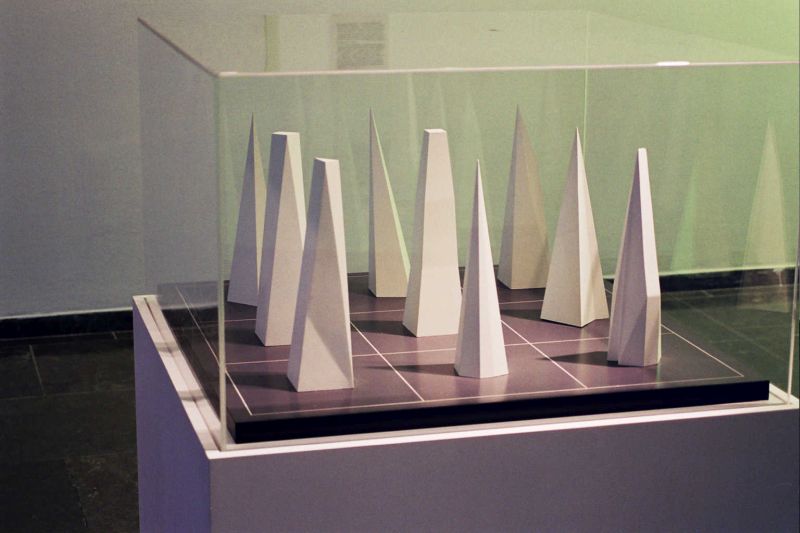 9 Pyramids on a 9-Part Grid | The Israel Museum, Jerusalem