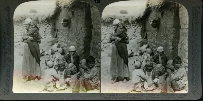 A Family of Yezidis ("Devil Worshippers") Upper Tigris Region ...