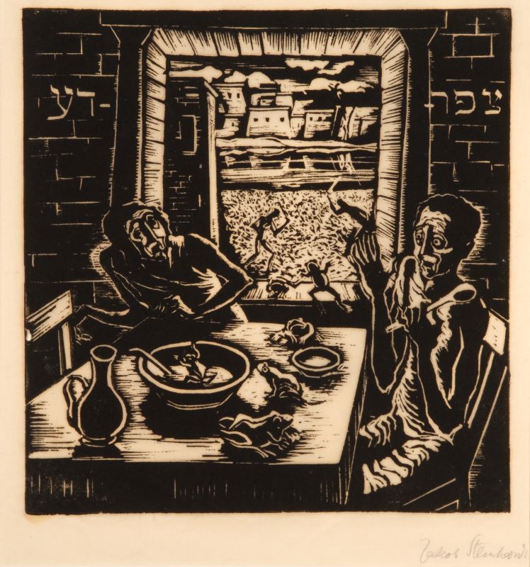 Frogs, illustration to The Ten Plagues (portfolio), Gurlitt Verlag ...