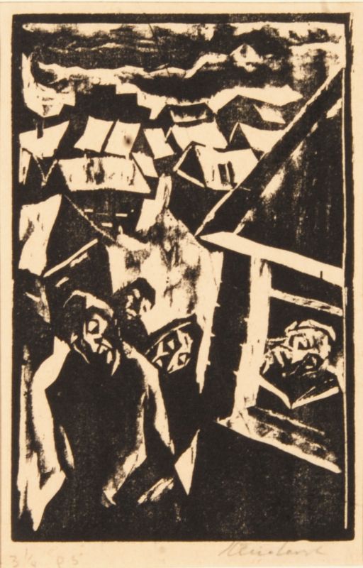 Winter, illustration to Jewish Motifs (portfolio), Gurlitt Verlag ...
