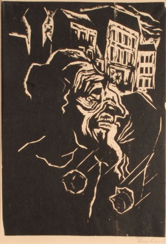 The Hunted, illustration to Jewish Motifs (portfolio), Gurlitt Verlag ...
