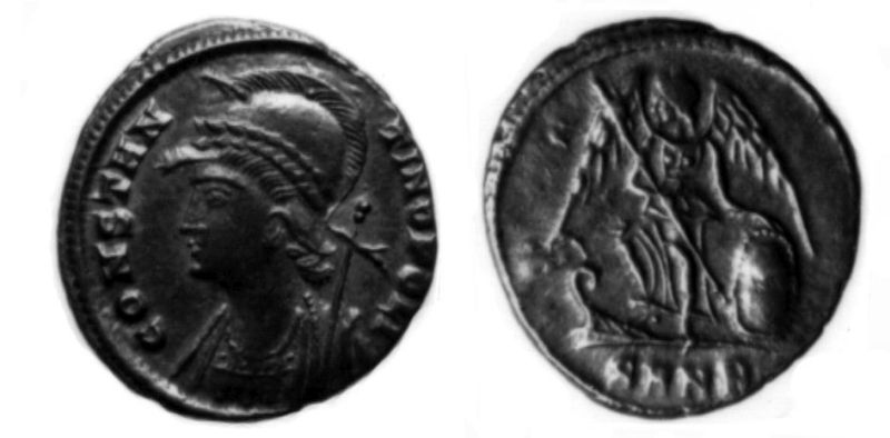 Late Roman coin | The Israel Museum, Jerusalem