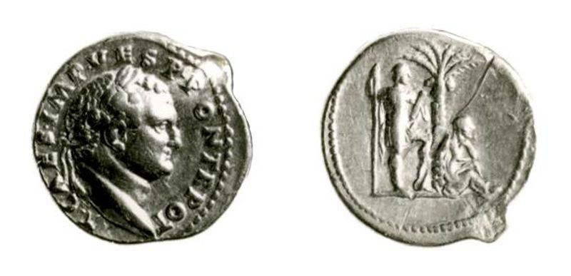 Aureus of emperor Titus, "Judaea Capta" series | The Israel Museum ...