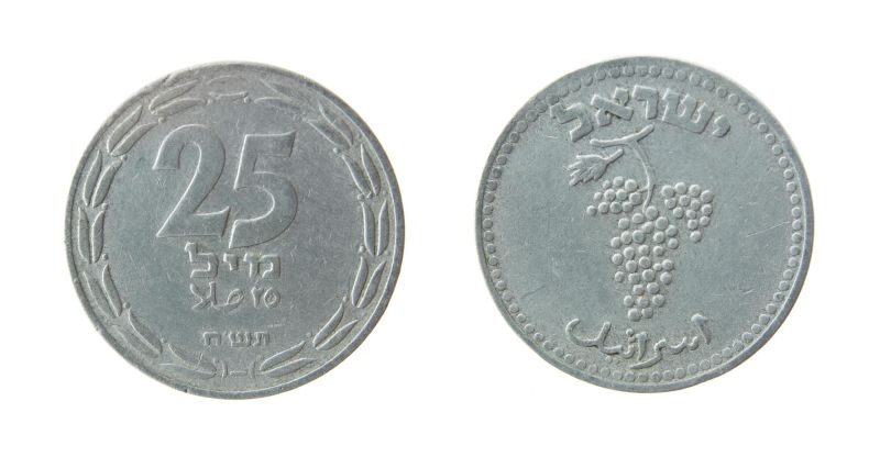 Israeli coin | The Israel Museum, Jerusalem