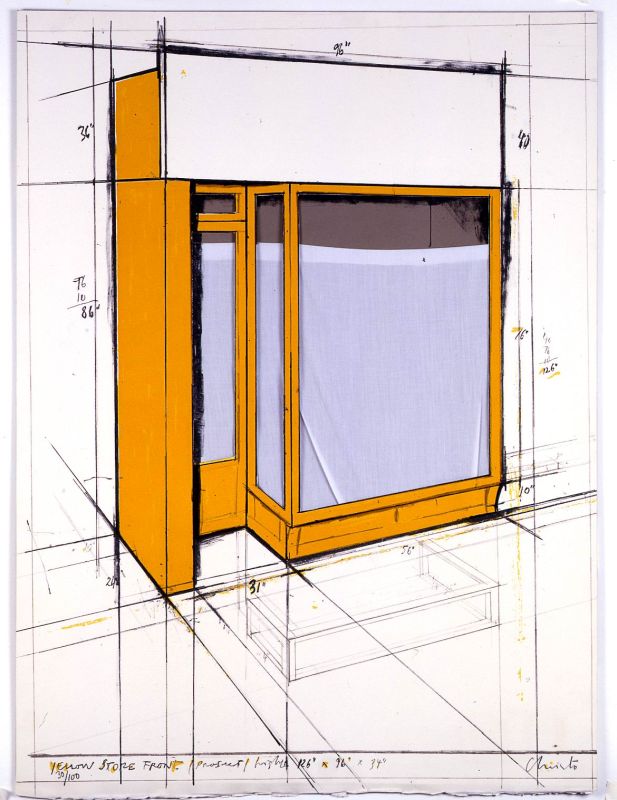 Yellow Store Front | The Israel Museum, Jerusalem