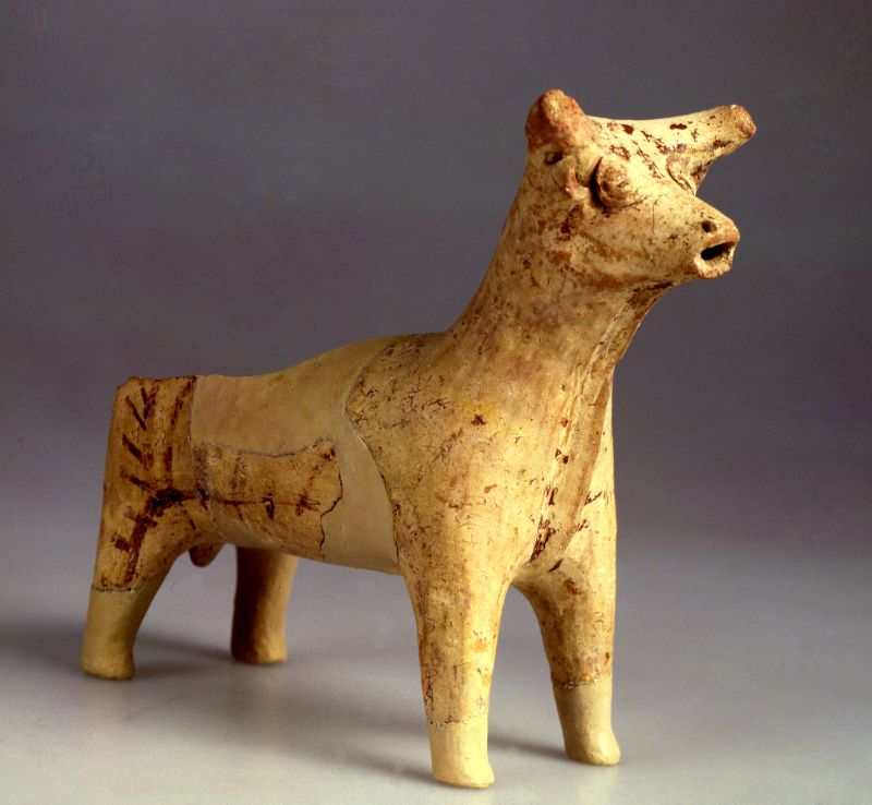 Bull-shaped vessel | The Israel Museum, Jerusalem