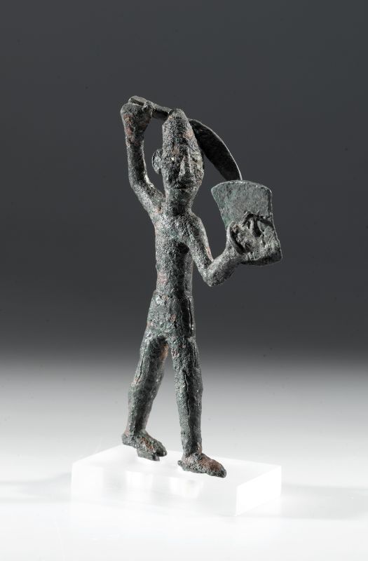 Figurine of the storm god | The Israel Museum, Jerusalem
