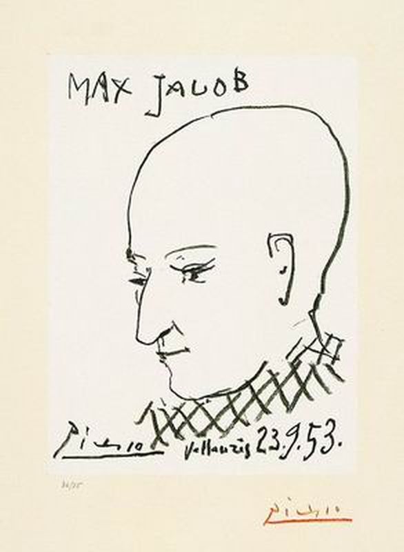 Portrait of Max Jacob | The Israel Museum, Jerusalem