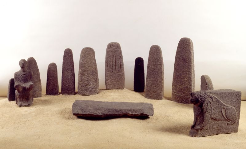 Cultic objects from the “Shrine of the Stelae” | The Israel Museum ...
